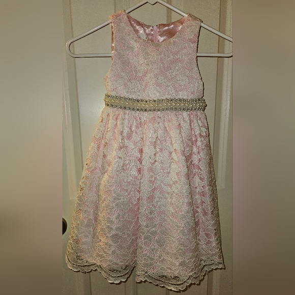 American Princess | Dresses | American Princess Pretty Pink Lace And ...